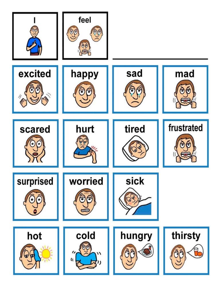 Free Printable Autism Worksheets - Worksheets Day