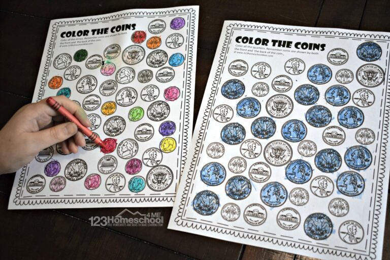 Printable Coin Collecting Worksheets - Worksheets Day