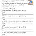 Cause And Effect Cut And Paste Worksheets - Worksheets Day