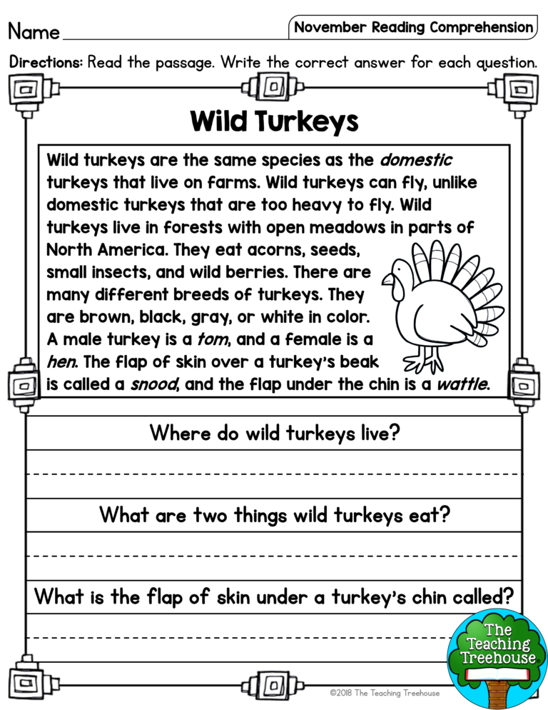 Nonfiction Passages For 1st Grade Worksheets - Worksheets Day