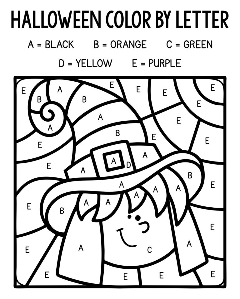 Free Printable Halloween Worksheets - Worksheets Day
